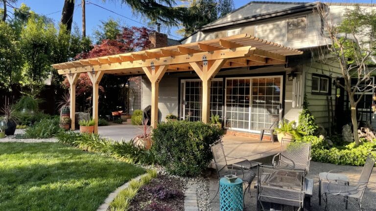 Wood Shade Structures & Backyard Wooden Shade Structures